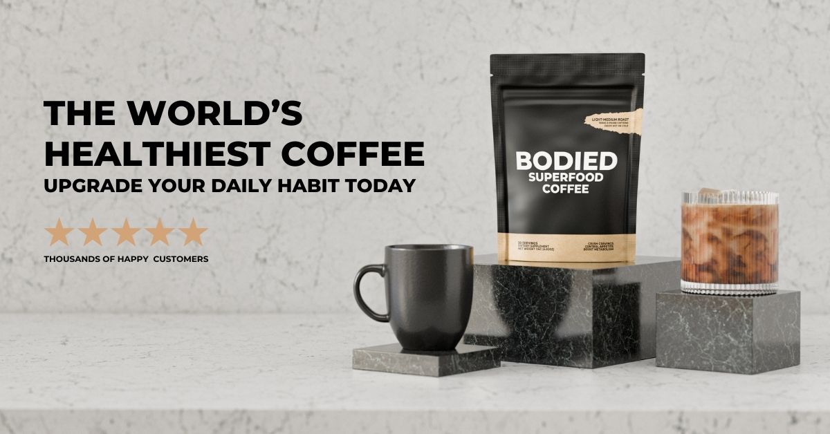 BODIED COFFEE - THE WORLDS FIRST SUPERFOOD INFUSED COFFEE